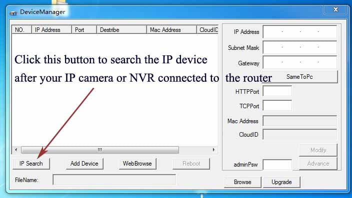 How to set up the IP camera or NVR's IP Address , Subnet Mask, Gateway ...
