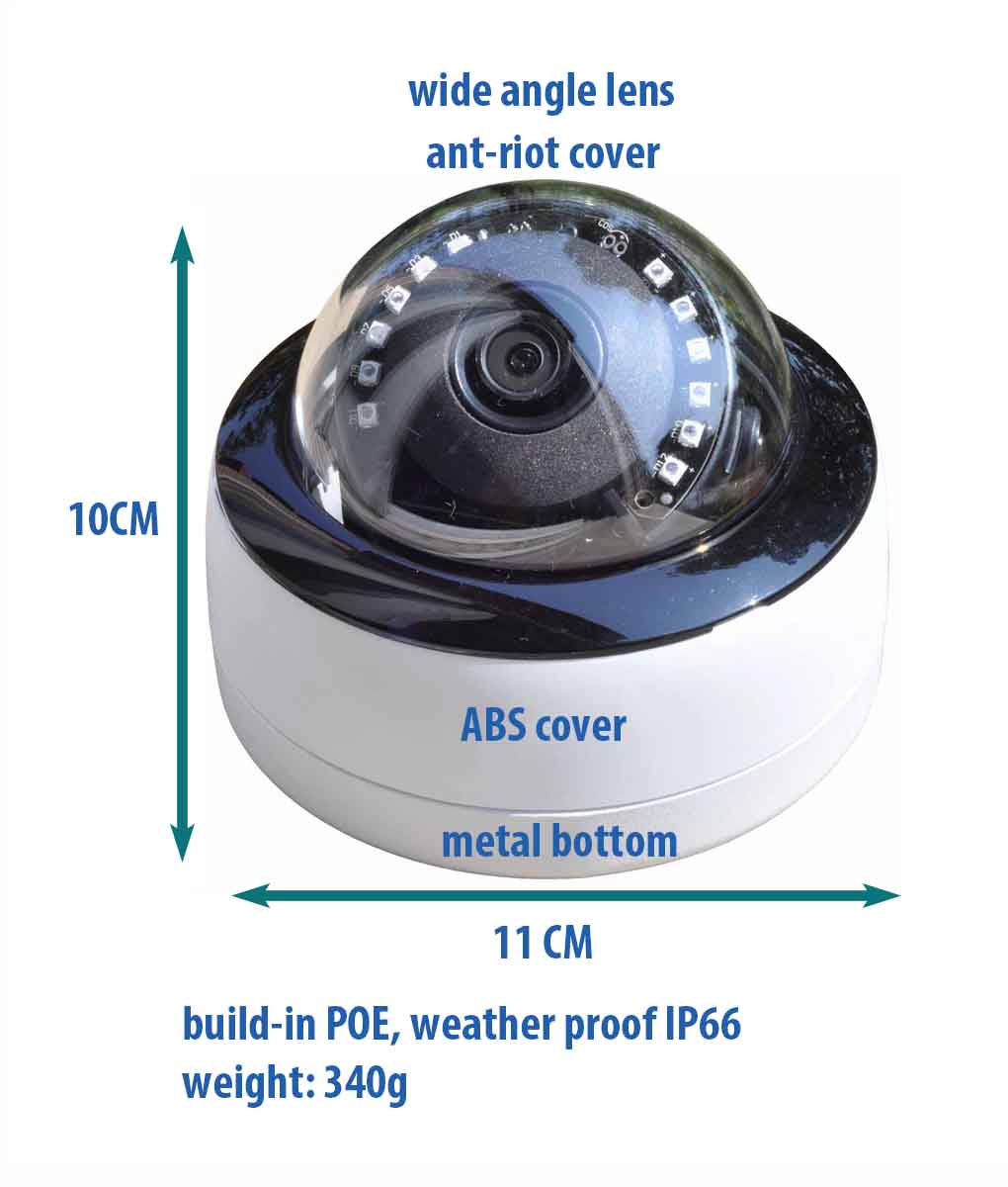 CB606 Bullet IP Camera Network Onvif Camera External POE for NVR – ansice
